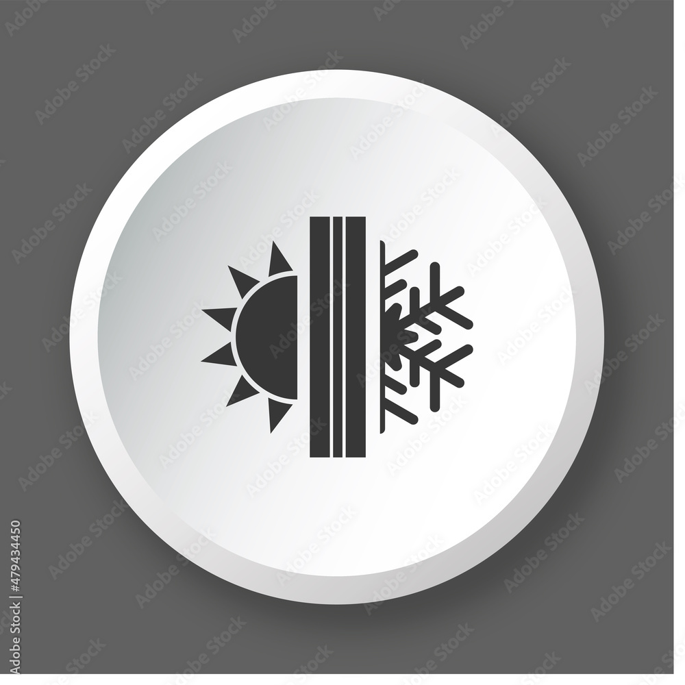 Logo isolation thermique. Stock Vector | Adobe Stock