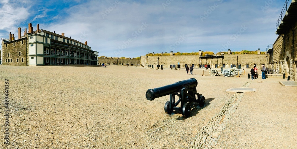 Halifax, Nova Scotia, Canada - October 10, 2019: Halifax Citadel, a ...