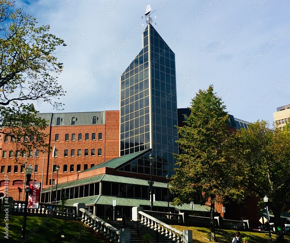 Halifax, Nova Scotia, Canada - October 10, 2019: Modern high rise ...