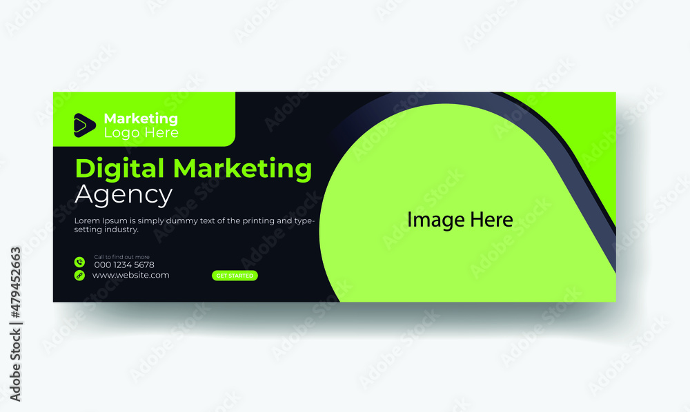 Facebook Cover Design Template, Banner Template, and Web Banner ...