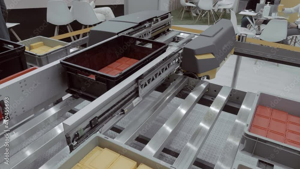 AGV - Automated Guided Vehicle is an industrial vehicle that can be ...