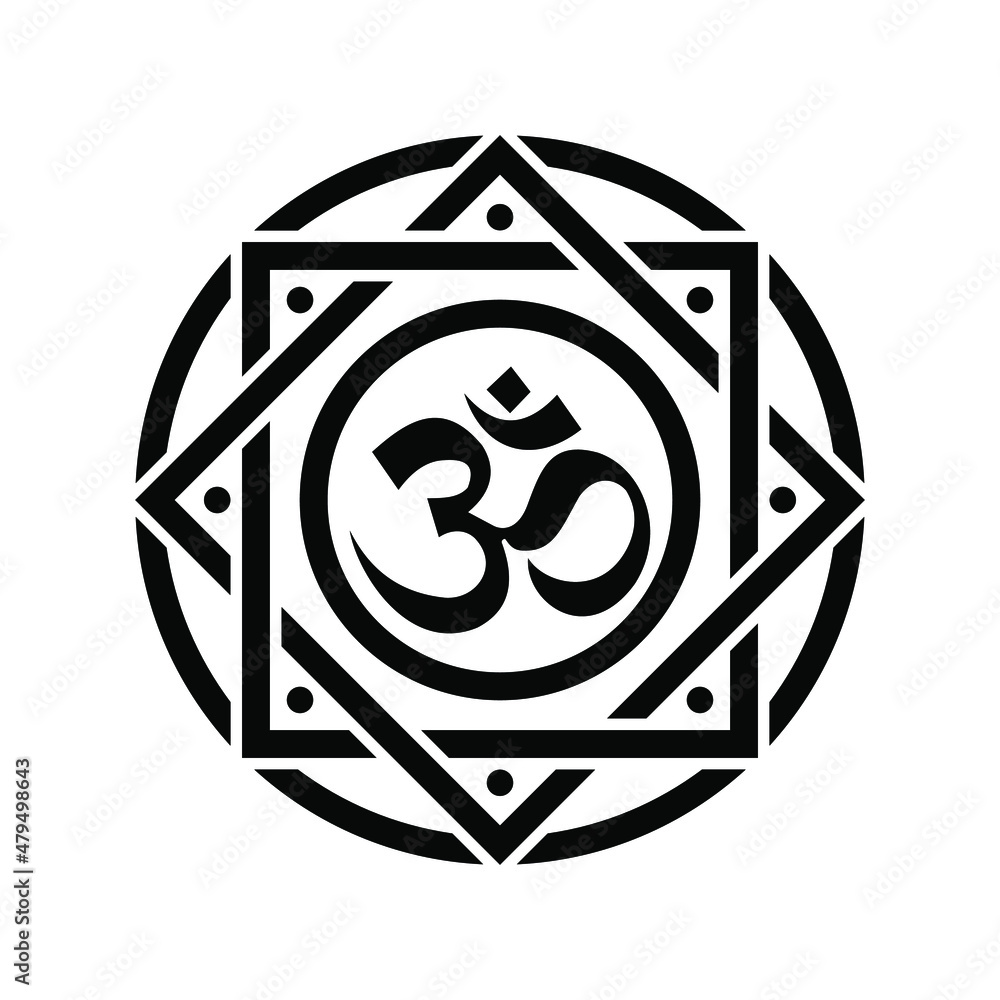 om logo can be used for company, icon, and others. Stock Vector | Adobe ...