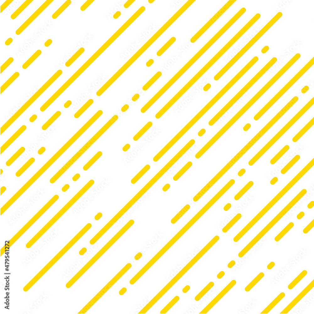 Yellow line background isolated on white. Abstract lines design. Stock ...