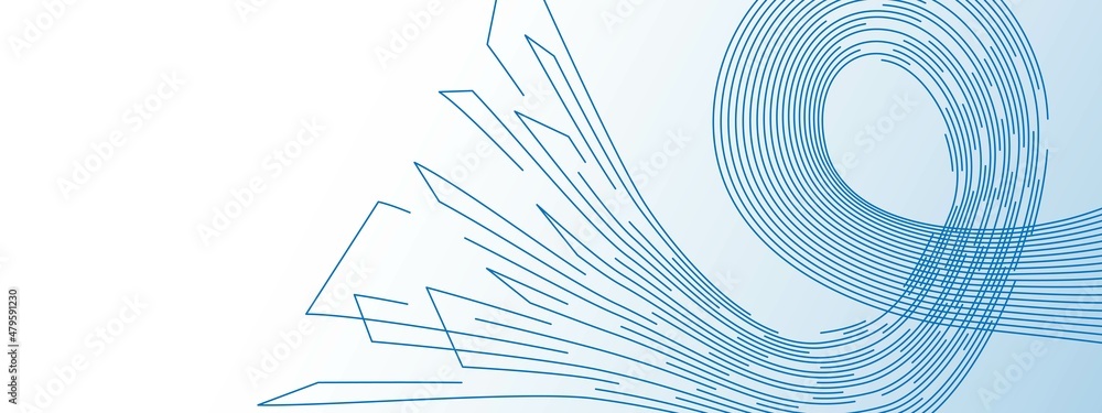 Abstract neon background. Design of line segments, waves. Texture of ...