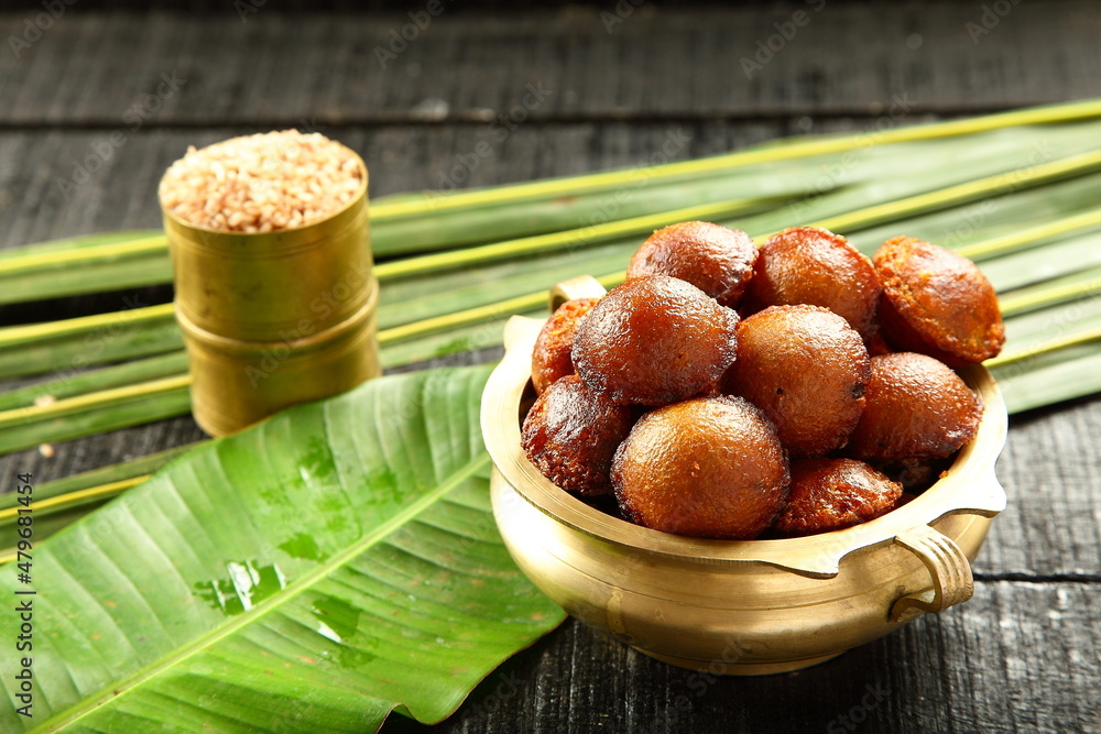 Unniyappam, unniappam, a delicious vegetarian sweet snack from Kerala ...