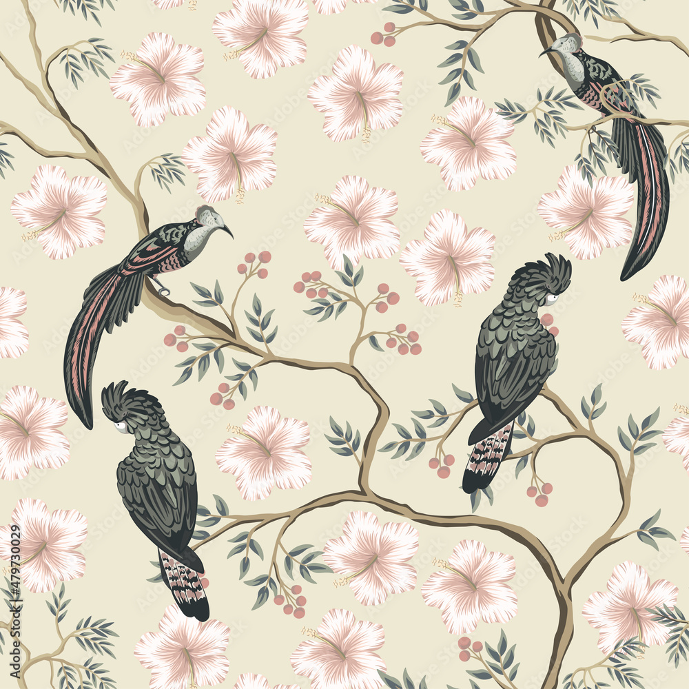 Vintage Bird Desktop Wallpapers