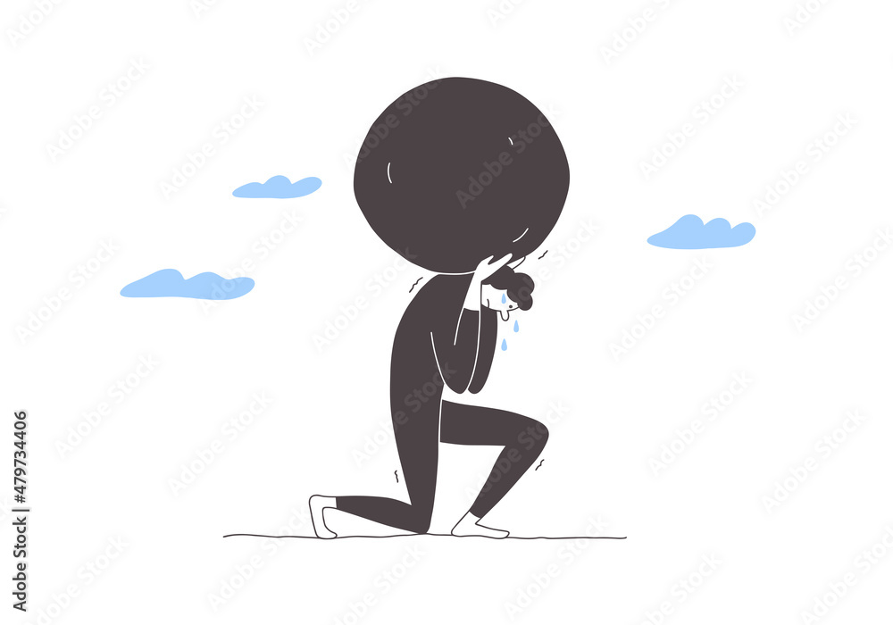 Man Carrying Burden