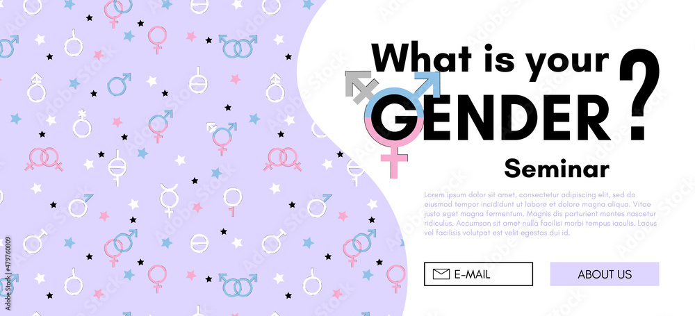 What is your gender banner. The issue of gender identity and self ...