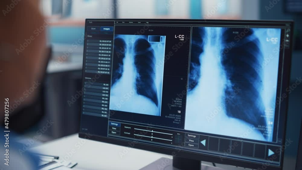 Vídeo do Stock: Hospital Laboratory: Black Female Medical Doctor is ...