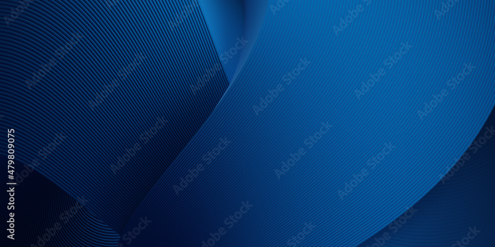 abstract technology blue background. concept with gradient and wave ...