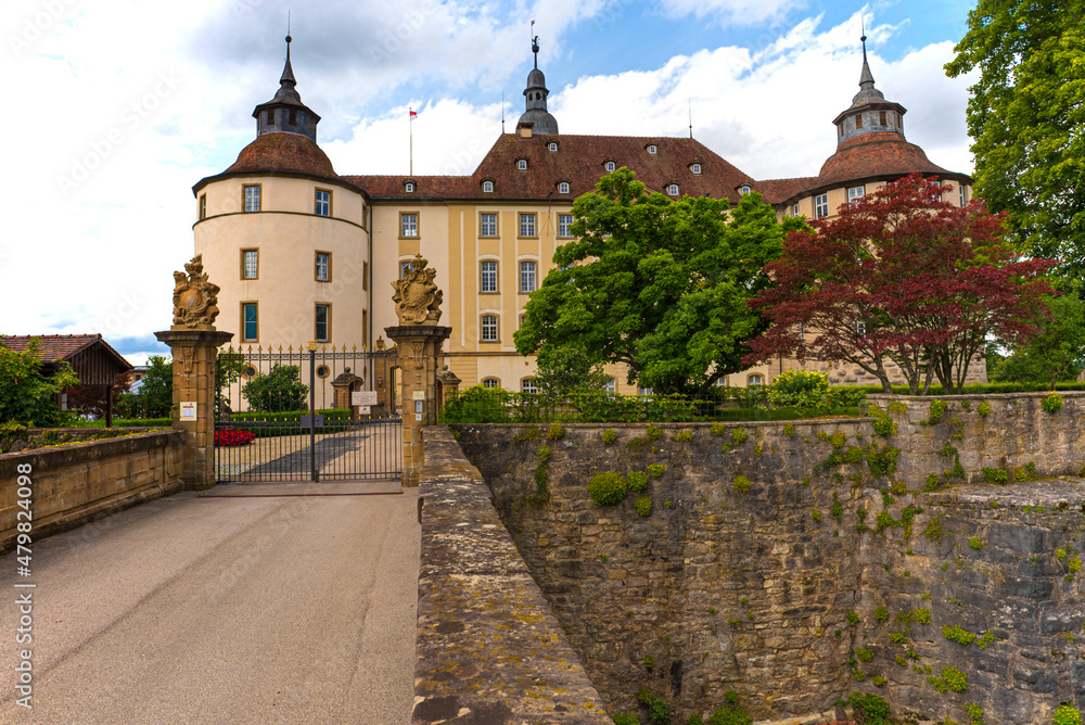Schloss Langenburg. Erbaut im 13. Jh. Öffentlich zugänglicher Wohnsitz ...