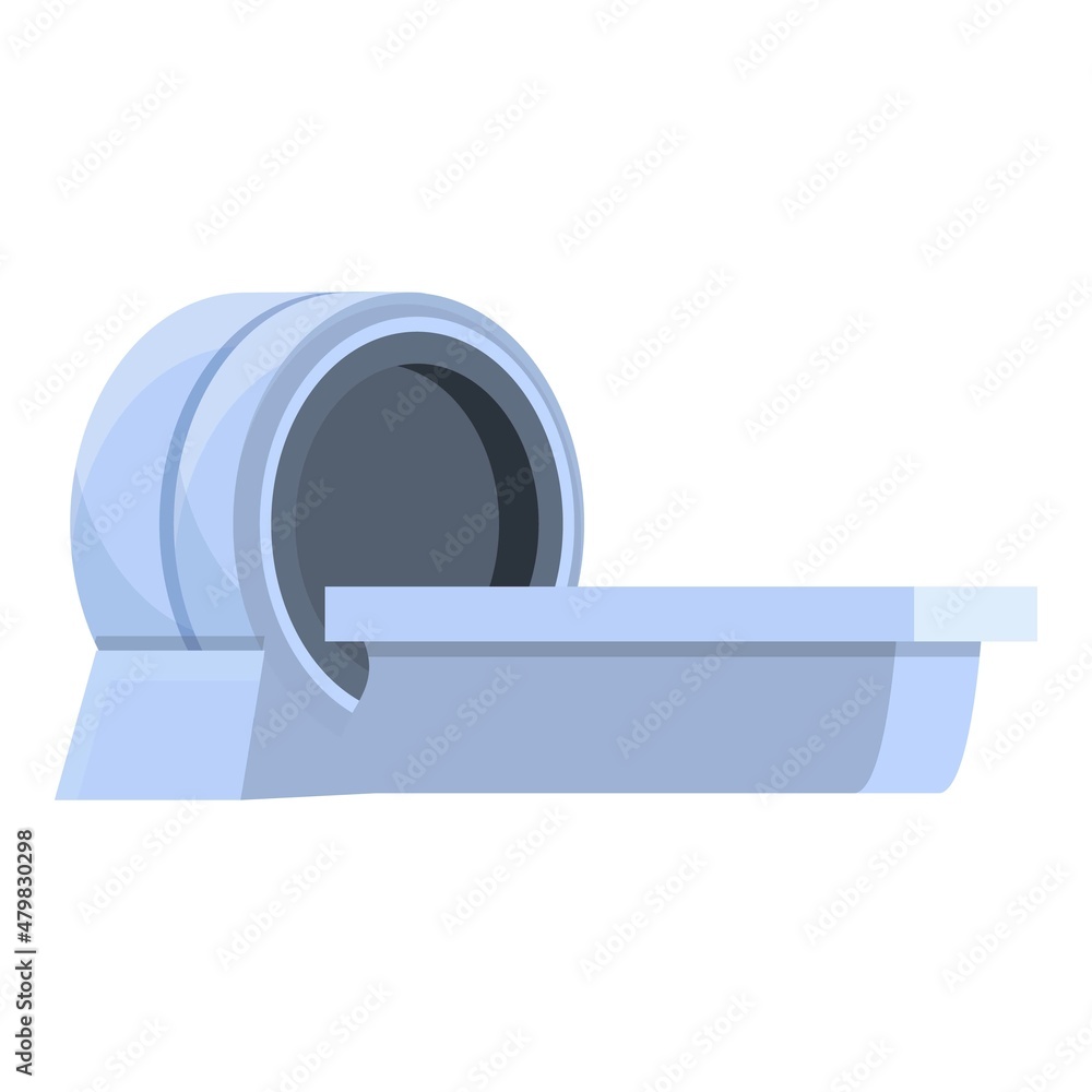 Mri icon cartoon vector. Magnetic tomography. Scan resonance Stock ...