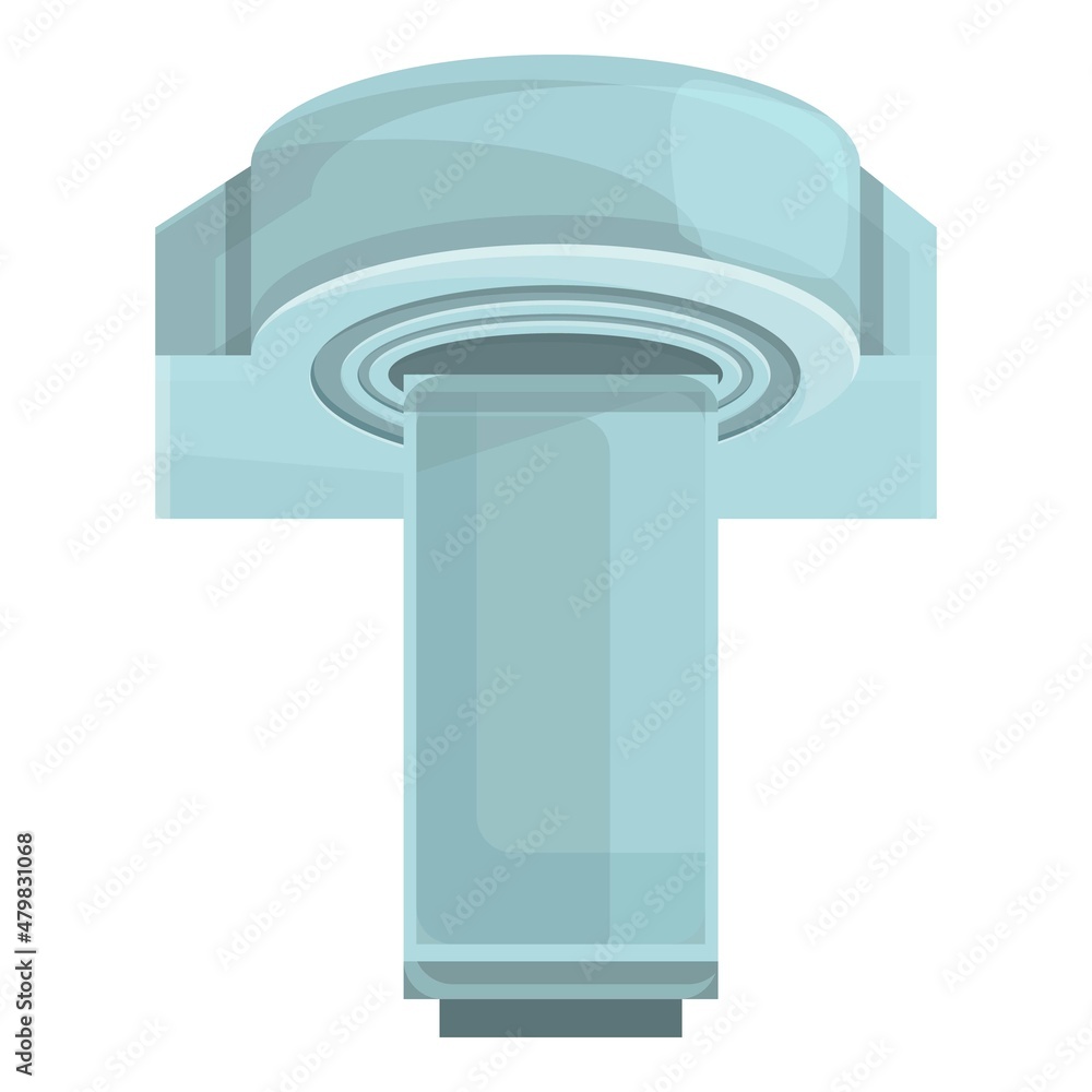 Brain mri icon cartoon vector. Magnetic resonance. Ct medical Stock ...