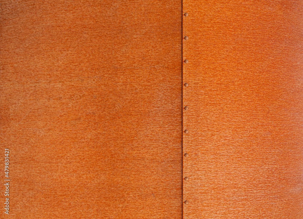 Corten steel plates background and bolts Stock Photo | Adobe Stock