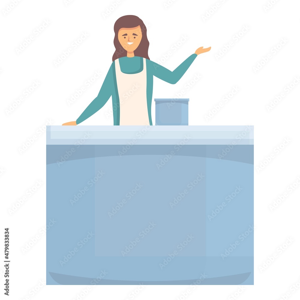 Cooking vlogger icon cartoon vector. Video creator. Live stream Stock ...