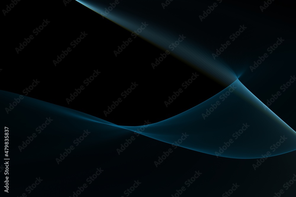 Stockillustratie Abstract illustration of the movement and intersection ...