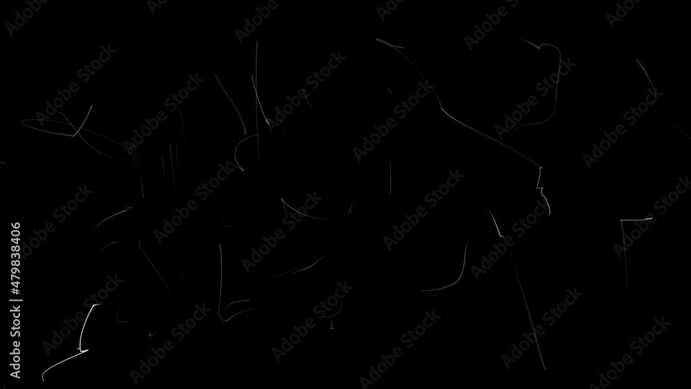 Small fine damages and scratches on the black screen. Retro overlay ...