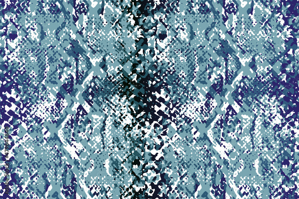 Full Seamless Onamental Snake Animal Skin Pattern Vector. Snake leather ...