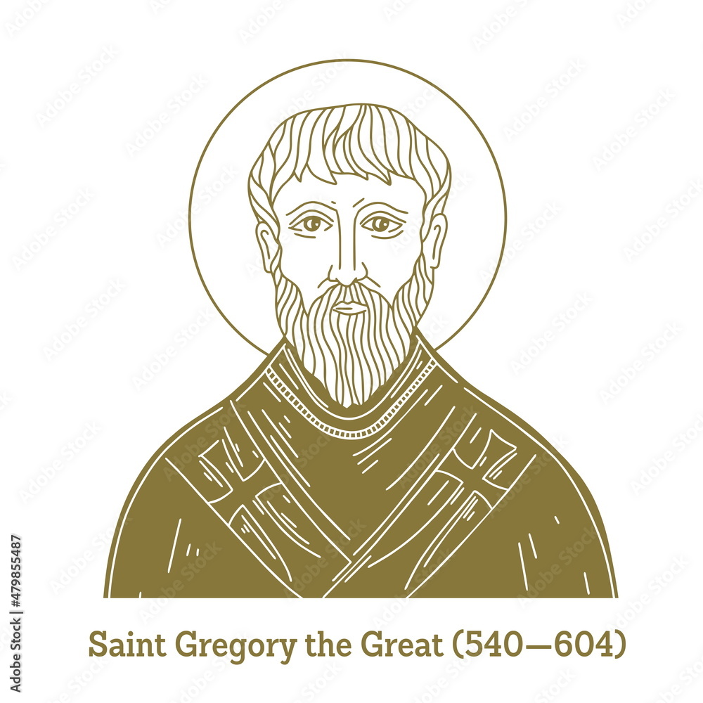 Saint Gregory the Great (540-604) was the bishop of Rome from 3 ...
