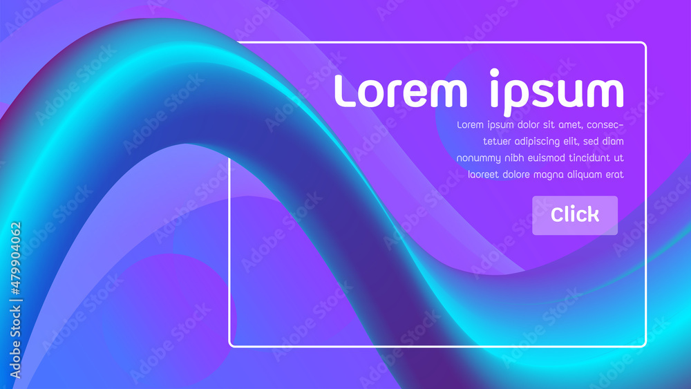 Abstract violet blue gradient color vector background, illustration ...