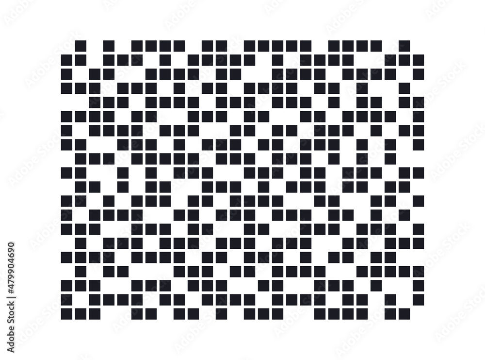 Pixel disintegration background. Decay effect. Dispersed dotted pattern ...