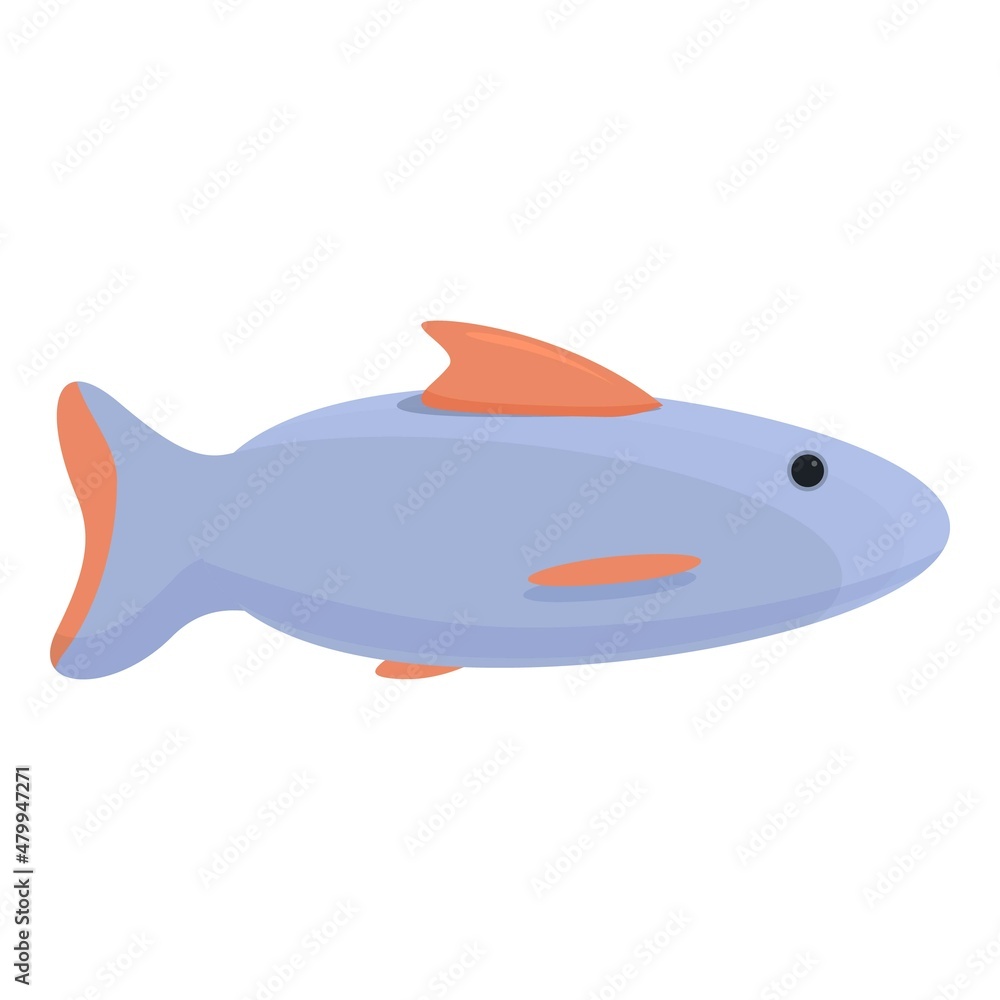 Ice fish icon cartoon vector. Winter fishing. Lake frozen Stock Vector ...