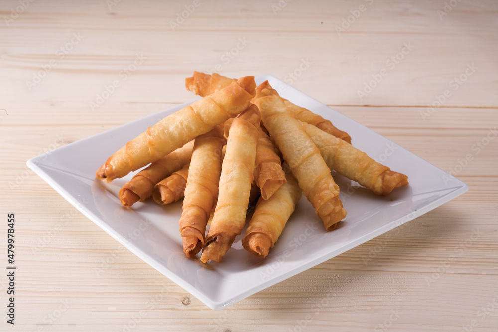 Turkish food. For advertisement works prepared with Turkish pastry ...