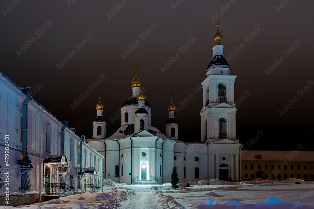 Temple of the Fedorov Icon of the Mother of God in the ancient Russian ...