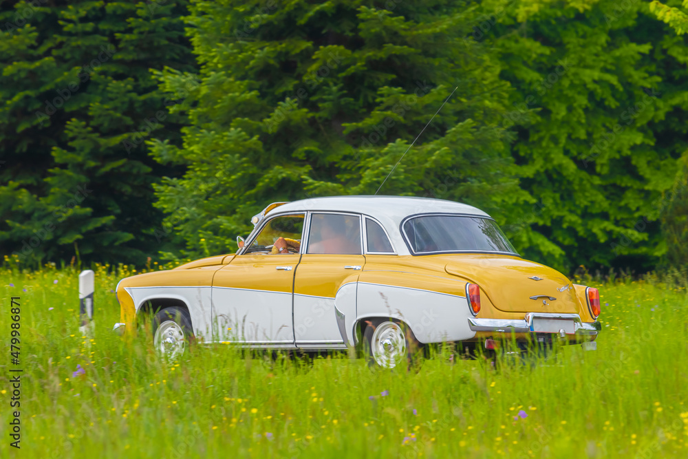 Wartburg 312 german oldtimer car Stock Photo | Adobe Stock