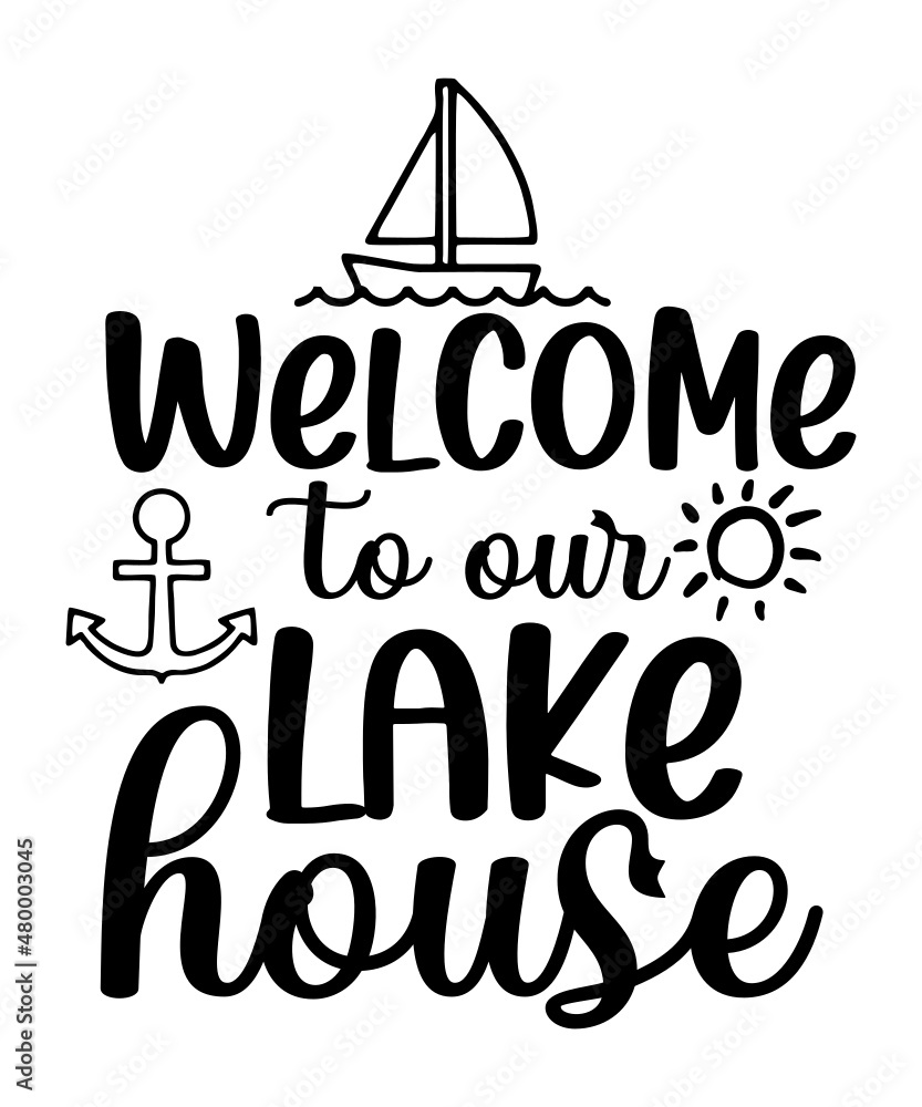 Lake Quotes SVG Bundle, Lake SVG Bundle, Lake SVG Files for Cricut ...