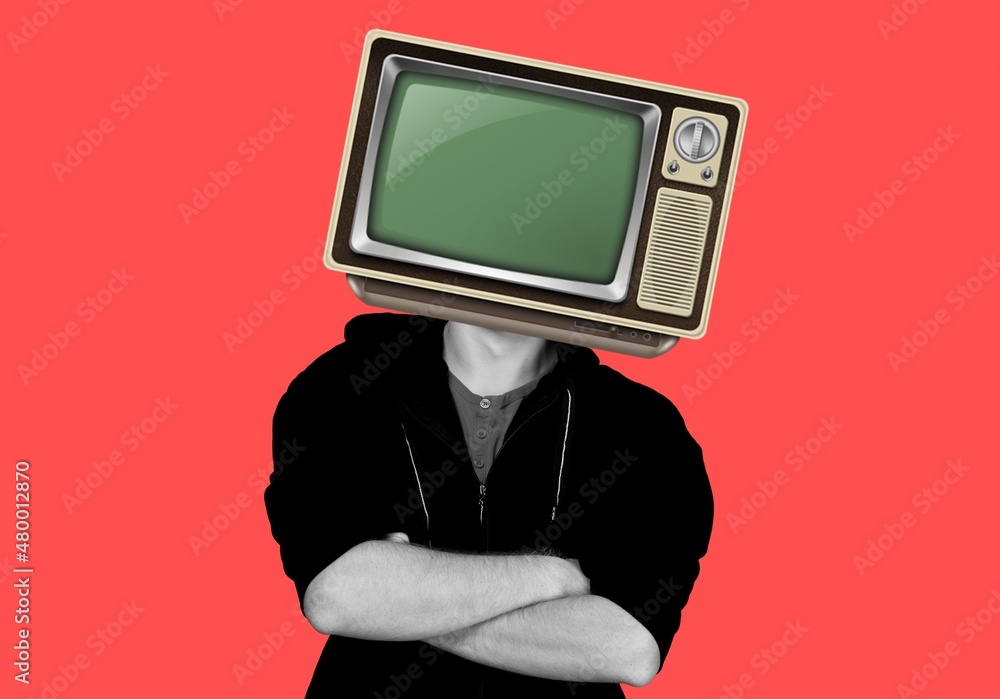 Television Head Art