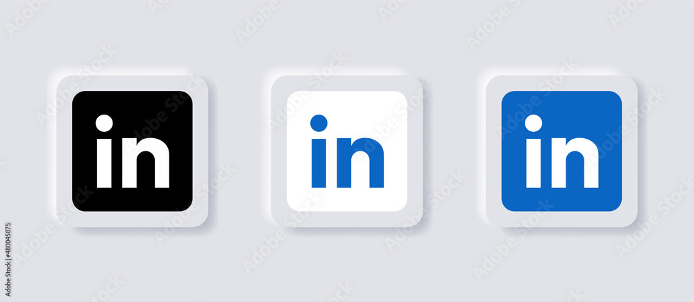 linkedin logo icon for popular social media icons logos or network ...