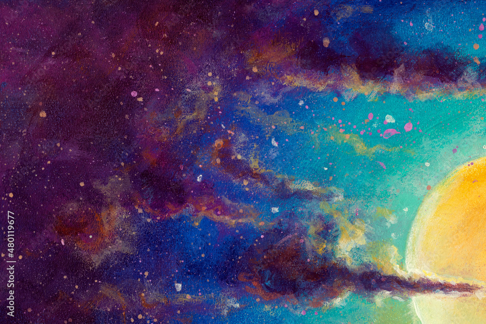 big glowing planet moon sun paintings monet painting claude ...