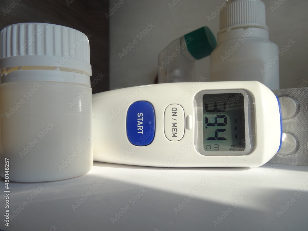 thermometer to the infrared,medicines for fever and cough ...