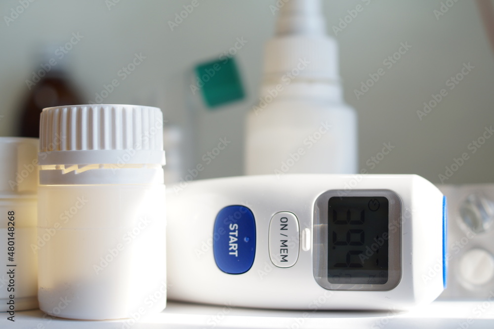 thermometer to the infrared,medicines for fever and cough ...