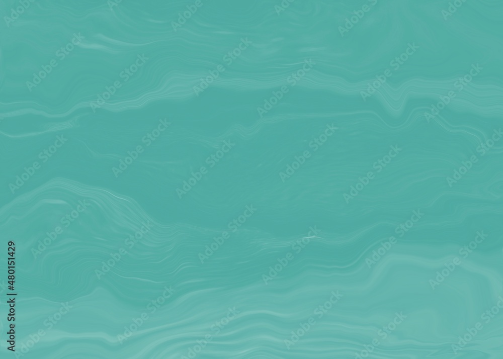 Abstract blue water background with liquify effect. Wallpaper in green ...