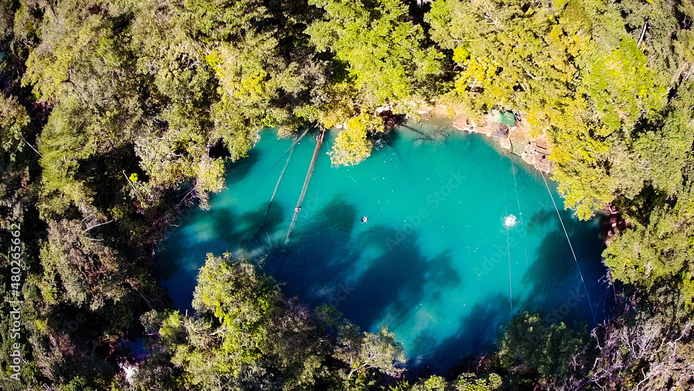 Cenote Hun Nal Ye Guatemala Stock Photo | Adobe Stock