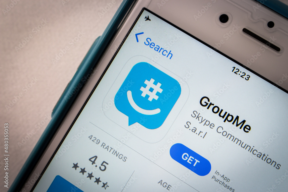 kumamoto-japan-may-1-2021-groupme-app-a-mobile-group-messaging