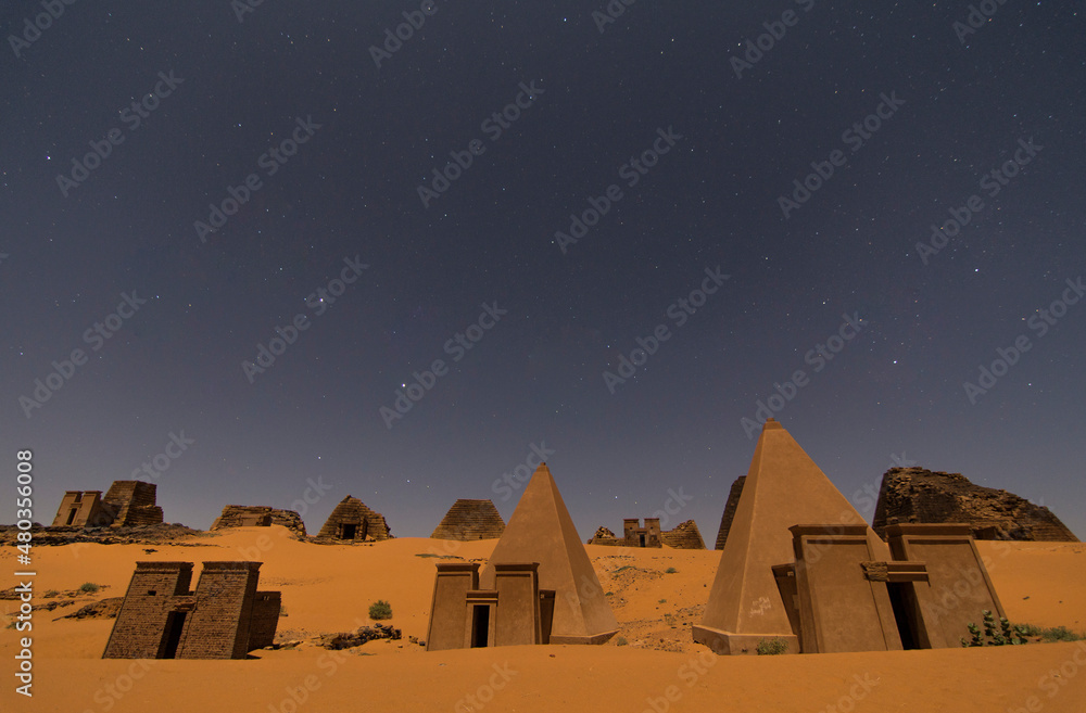 sudanese desert Stock Photo | Adobe Stock