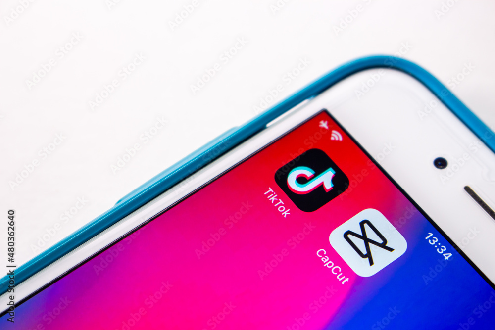 Kumamoto, JAPAN - Jul 19 2021 : Chinese social media video app TikTok ...