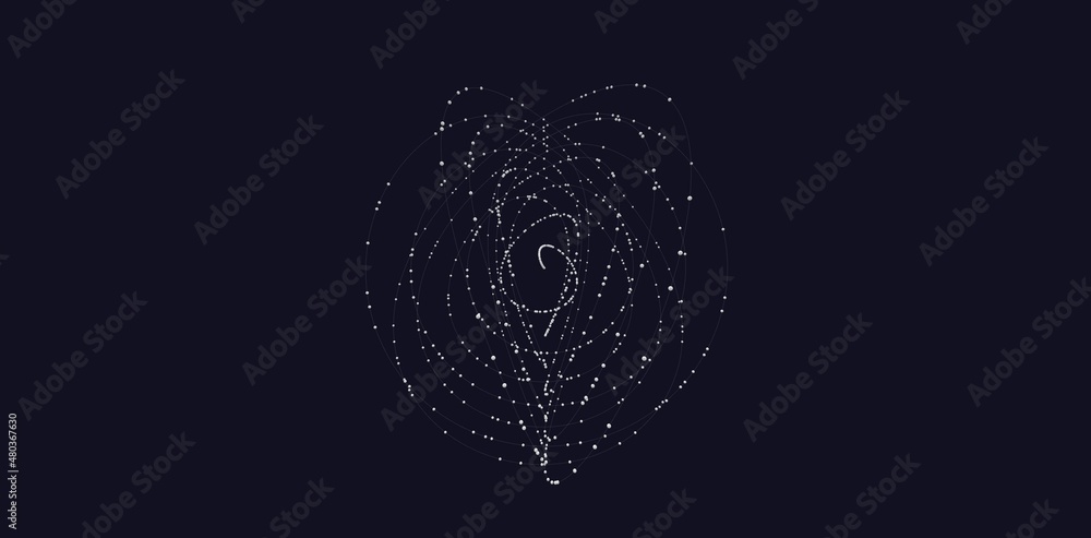 Prime numbers in 3D, math illustration Stock Illustration | Adobe Stock