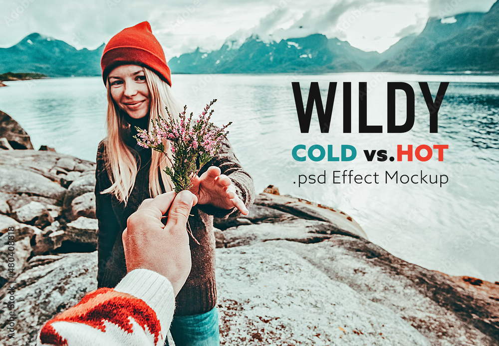 Before and After Photo Effect Stock Template | Adobe Stock