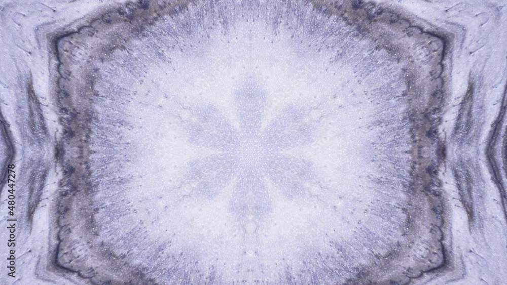 Vidéo Stock White angelic geometric sequence with the possibility of ...