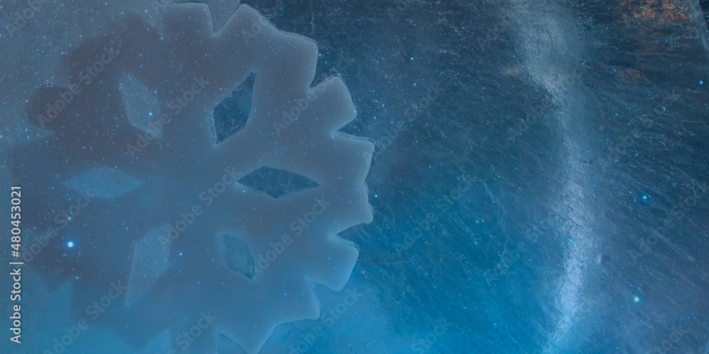 winter facebook - bokeh glowing and shiny background -dark blue ...