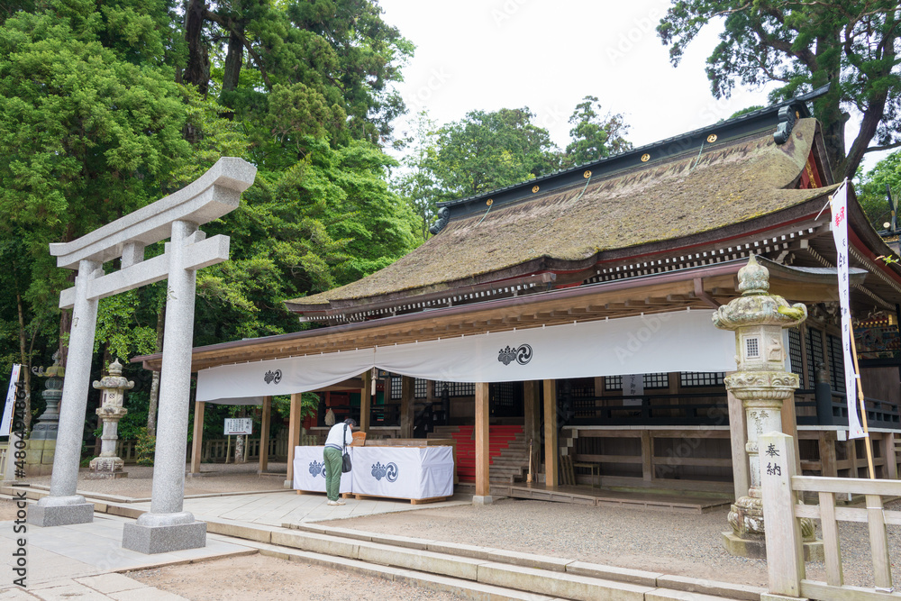 Kashima, Japan - May 15 2019 - Kashima Shrine (Kashima jingu Shrine) in ...