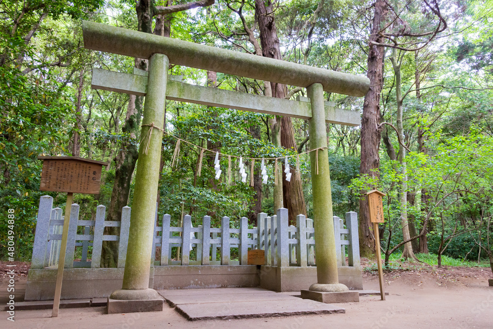 Kashima, Japan - May 15 2019 - Kashima Shrine (Kashima jingu Shrine) in ...