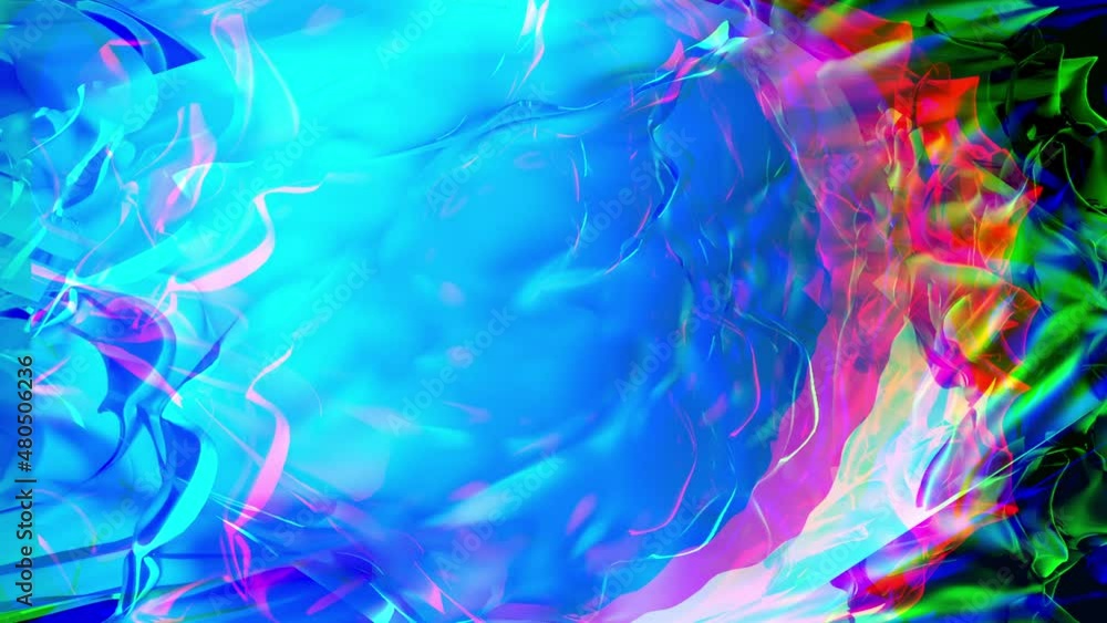 Vivid swirls with 3d render swirls and circular chaotic blurs ...