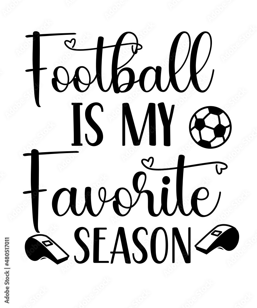 Football SVG Bundle, Football SVG Cut Files, Football Designs, Football ...