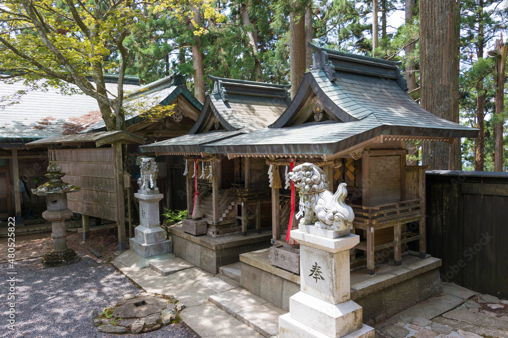 Kyoto, Japan - Jun 01 2019 - Atago Shrine on Mt. Atago in Kyoto, Japan ...