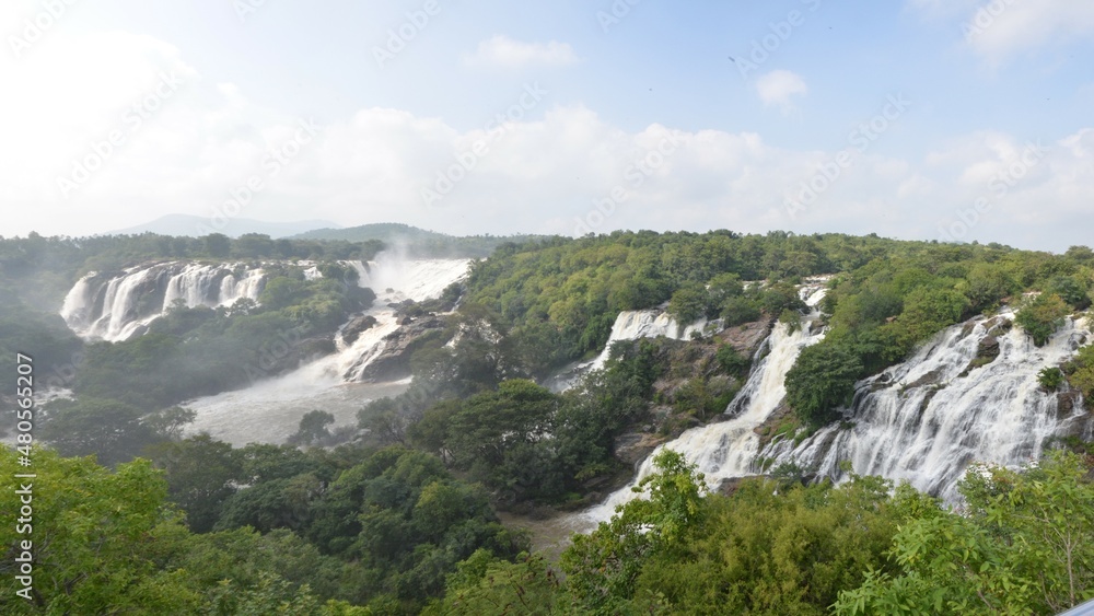 Barachukki falls Stock Photo | Adobe Stock
